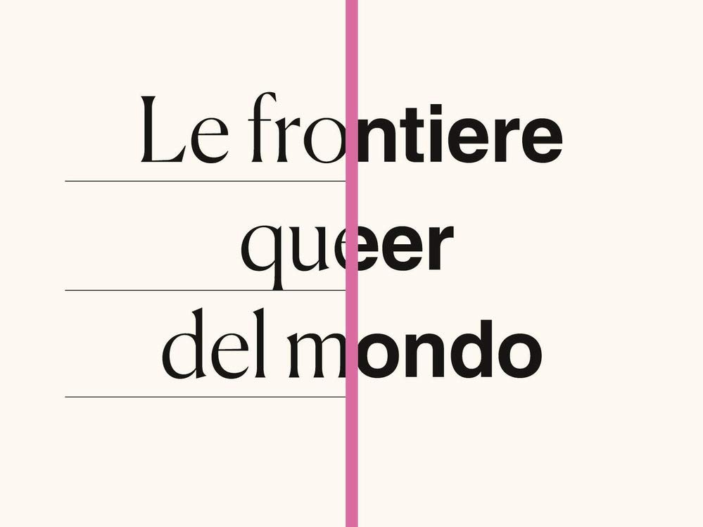 [La linea rosa][Mark Gevisser] | Queerographies